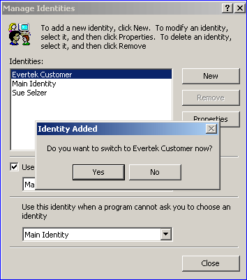 Email Setup — Evertek