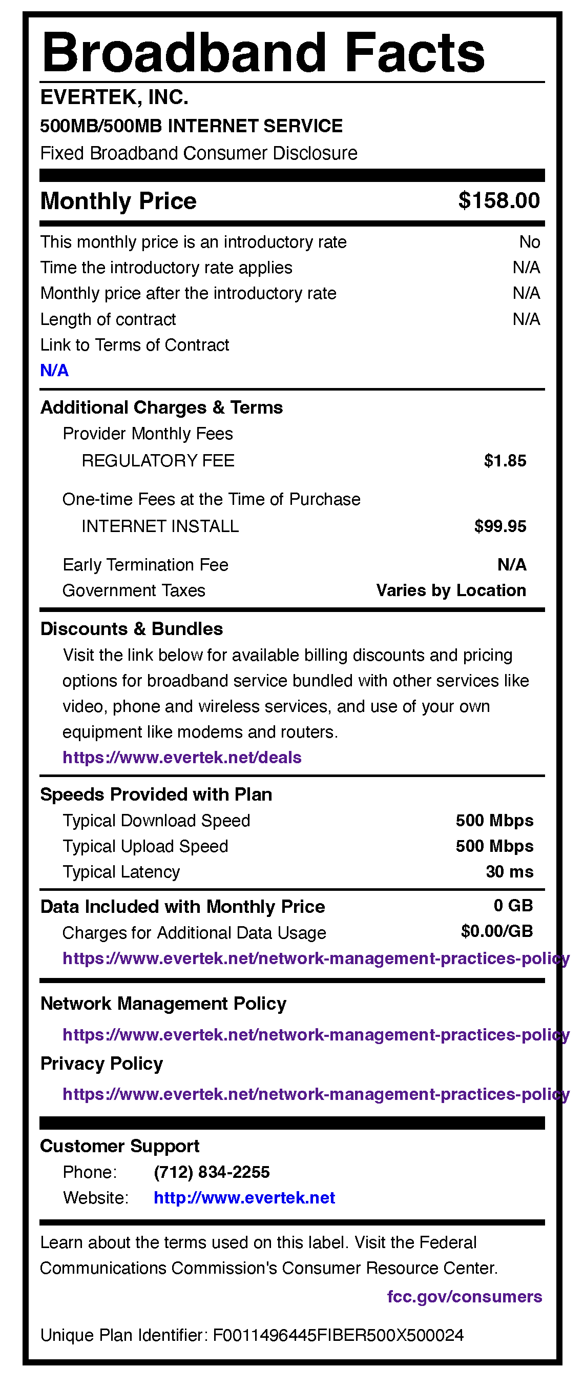 Evertek Fiber — Evertek