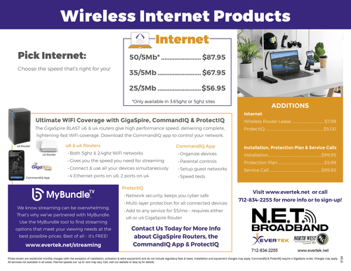 Wireless Internet — Evertek