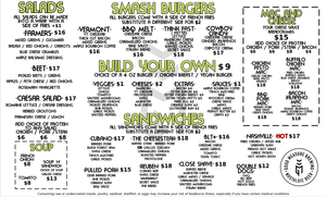 Menu — Good Measure Pub & Brewery