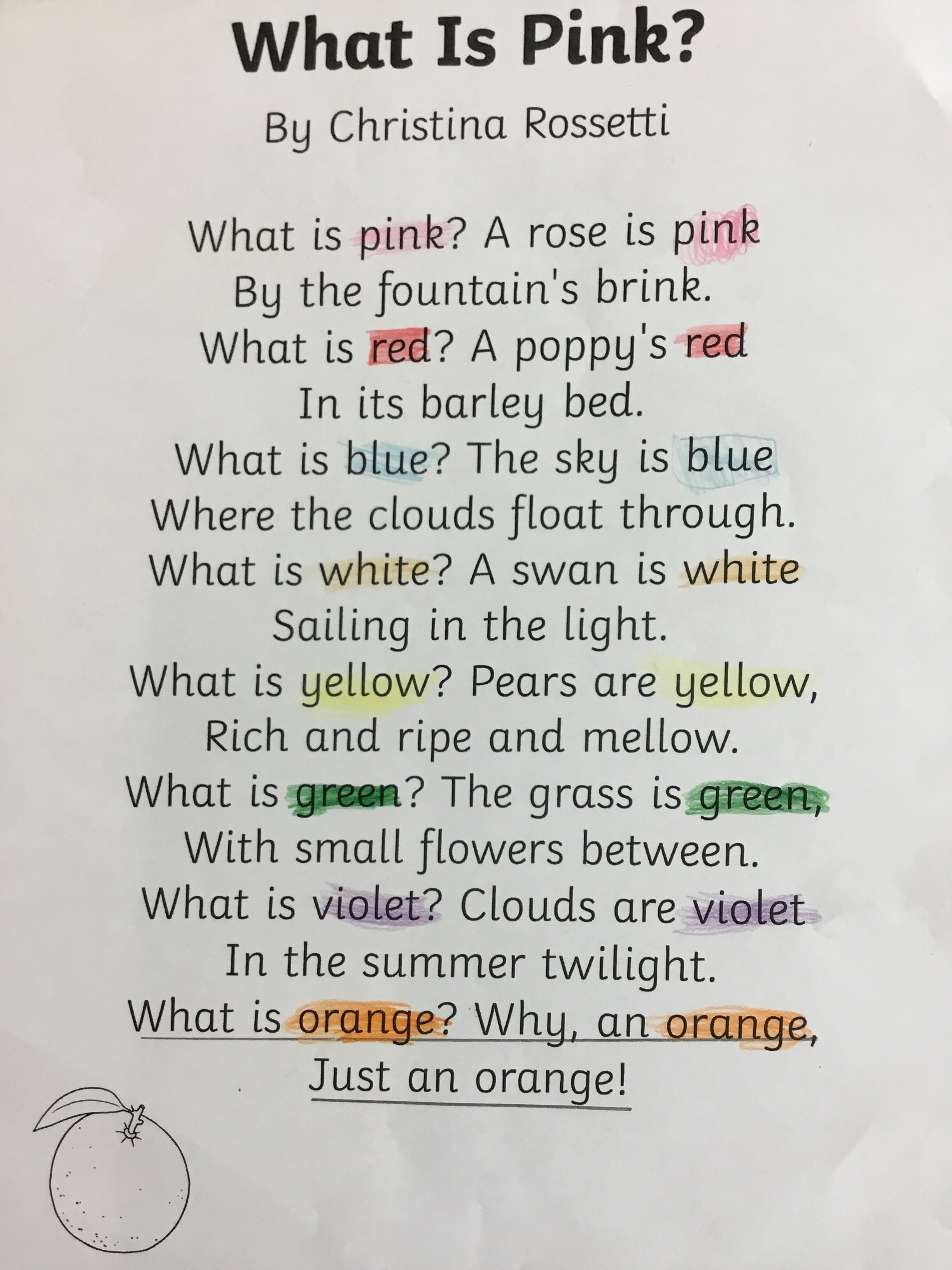 Rasharkin Primary School P5 METAPHOR POETRY