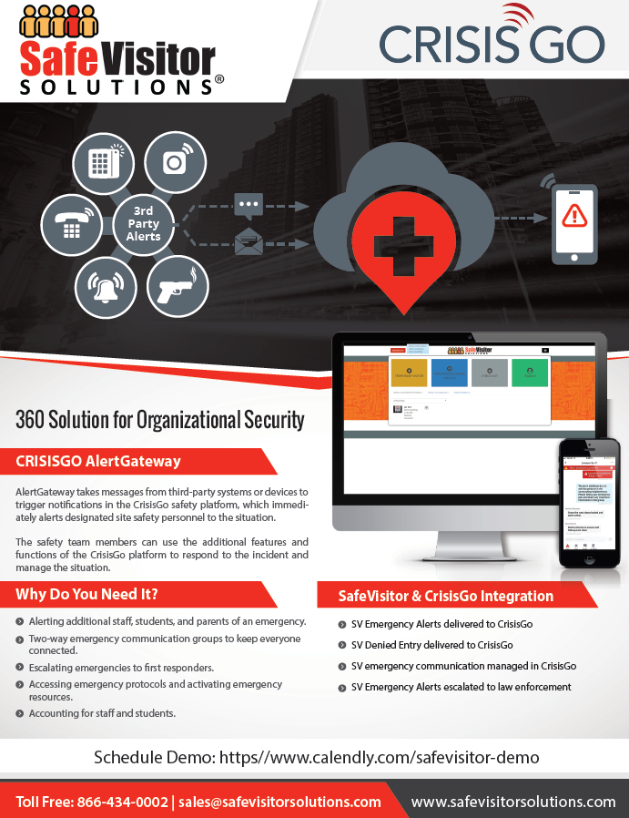 CrisisGo — SafeVisitor