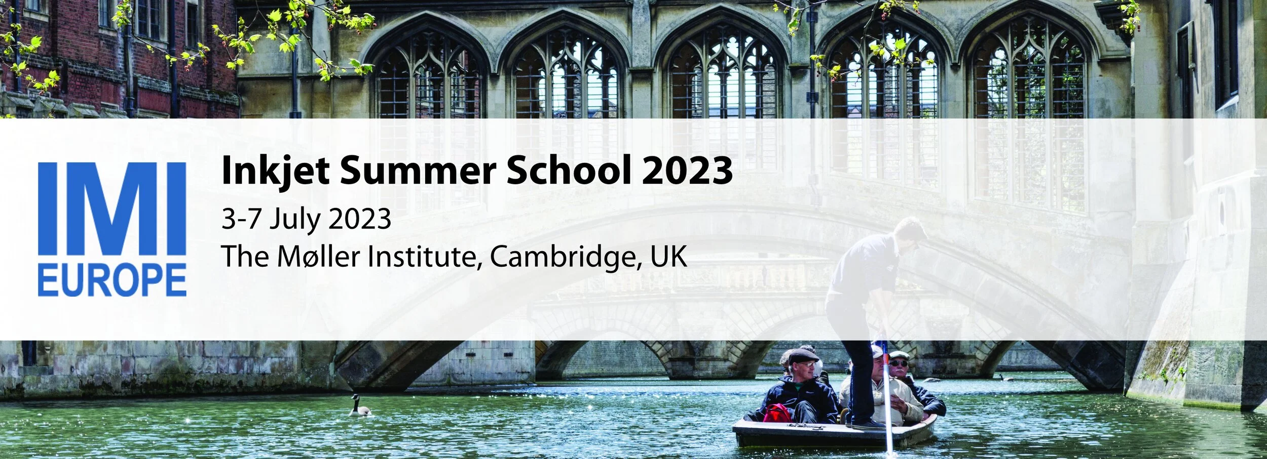IMI Europe announces Inkjet Summer School programme for 2023 — IMI ...