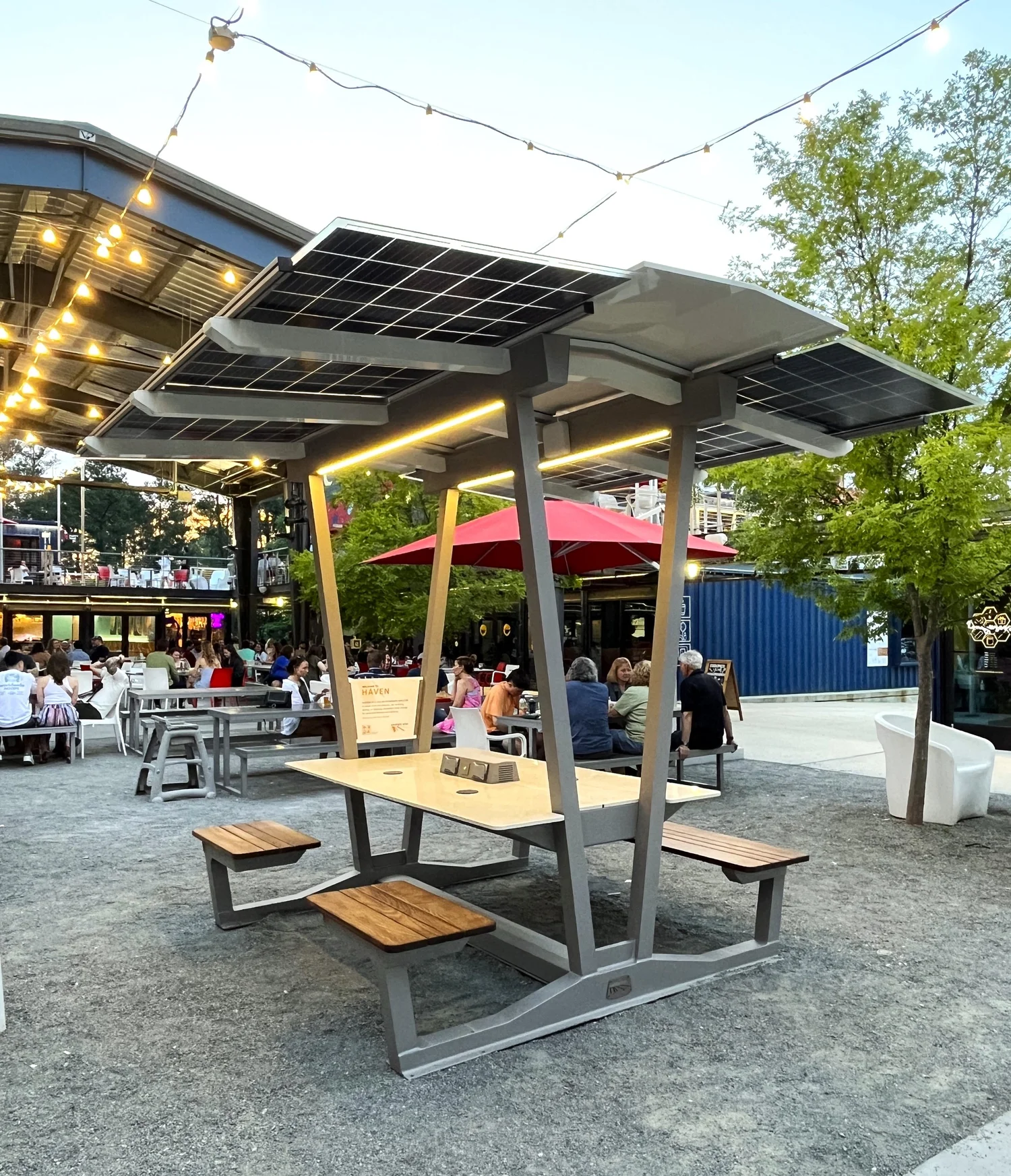 Haven Solar Shelter — Beautiful Solar Structures | Spotlight Solar