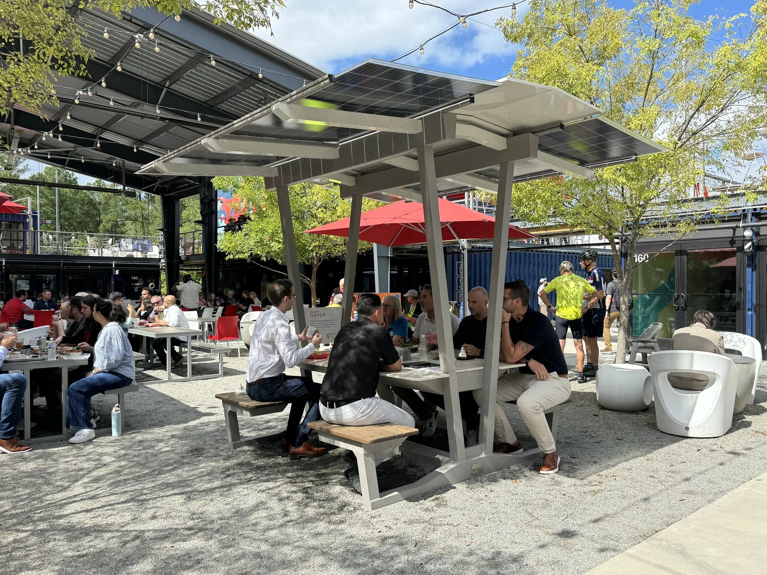 Haven Solar Shelter — Beautiful Solar Structures | Spotlight Solar