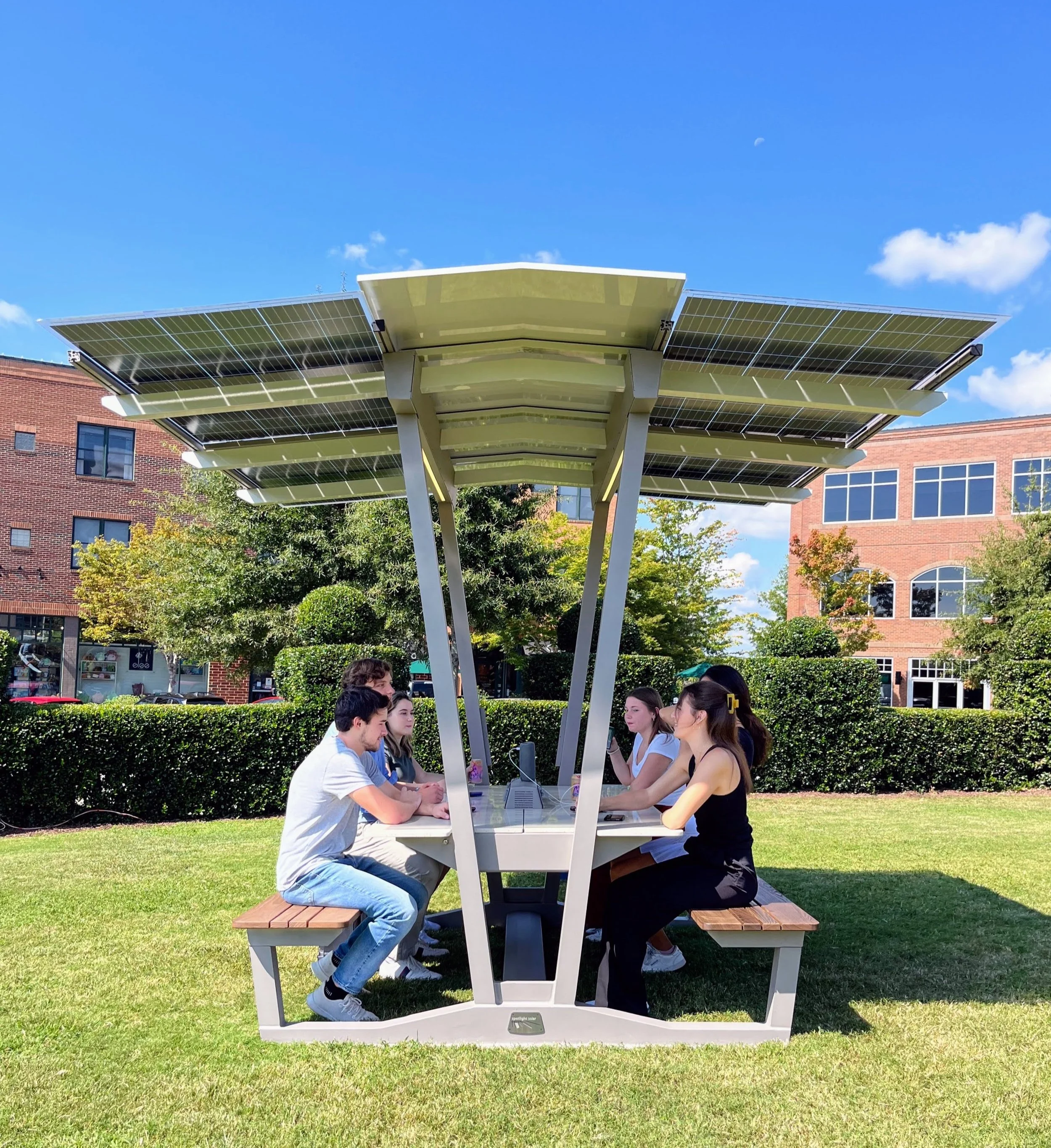Haven solar shelter — Beautiful Solar Structures | Spotlight Solar