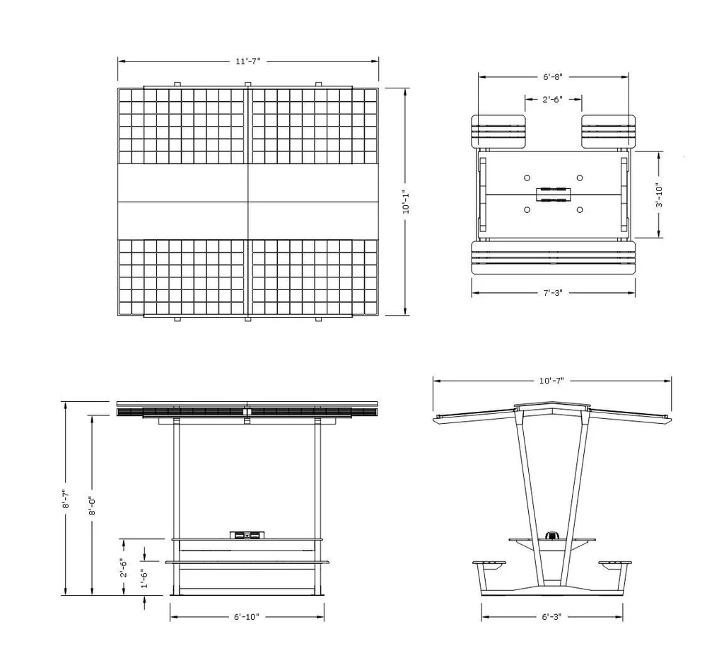 Haven solar shelter — Beautiful Solar Structures | Spotlight Solar