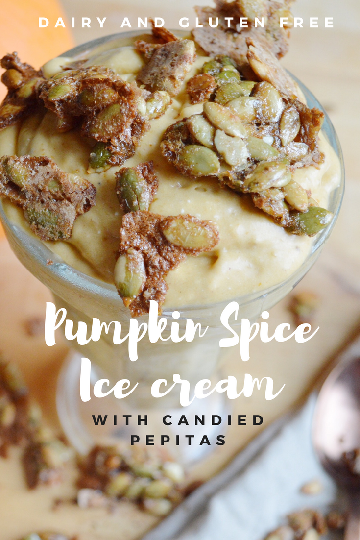 Pumpkin Spice Ice Cream with Candied Pepitas — Morton's Grove