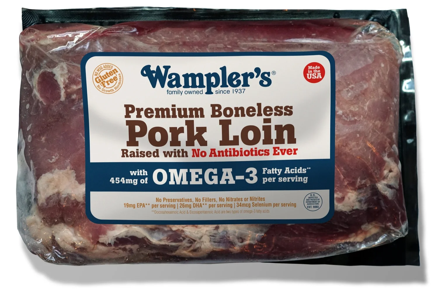 Omega-3 Pork Loin — Wampler's Farm Sausage