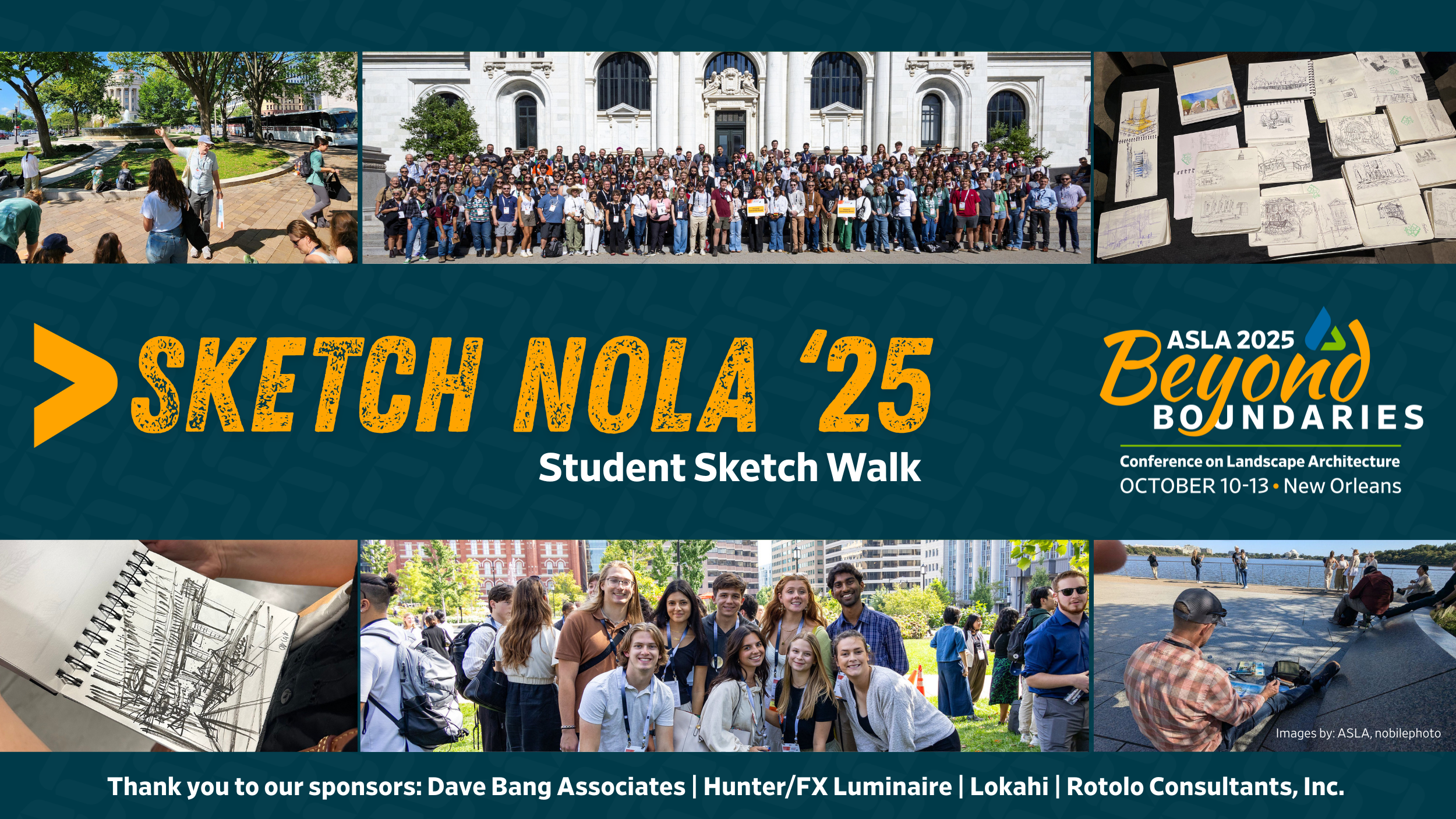 Sketch Walk — Louisiana Chapter ASLA
