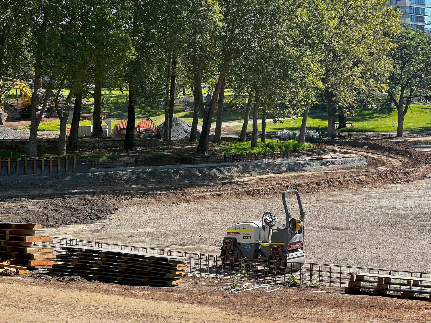 Behind the fence in Rymill Park — Adelaide Park Lands Association