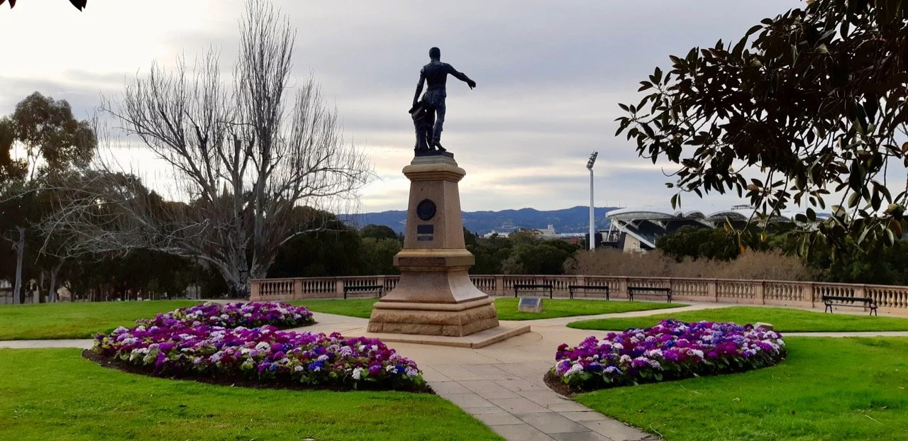 Historical monuments: Colonel William Light — Adelaide Park Lands ...