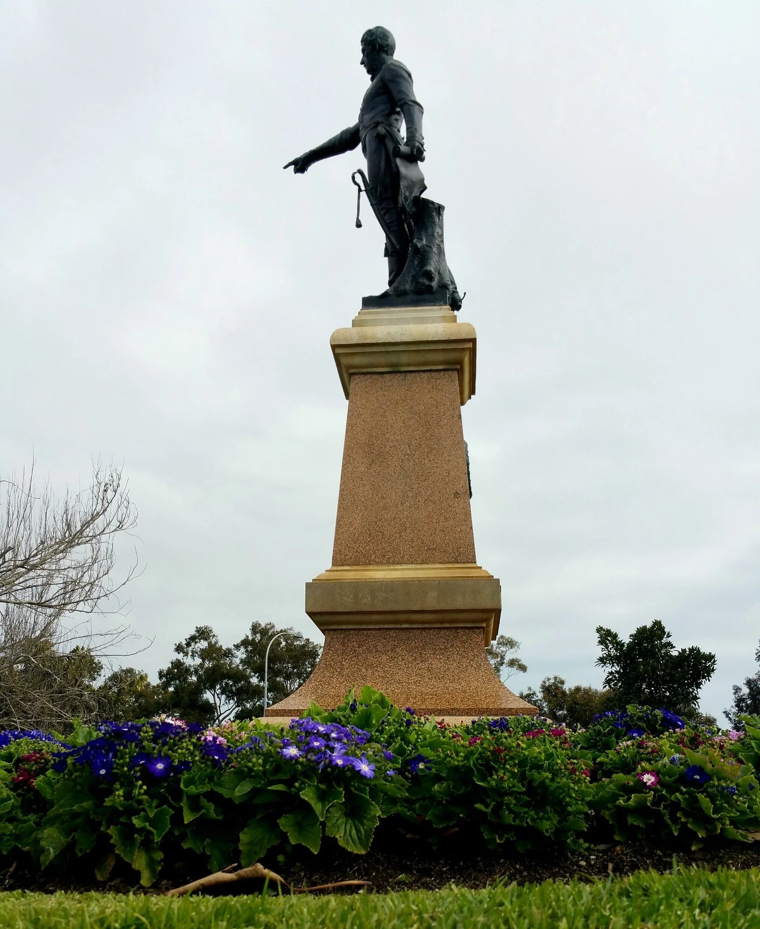 Historical monuments: Colonel William Light — Adelaide Park Lands ...