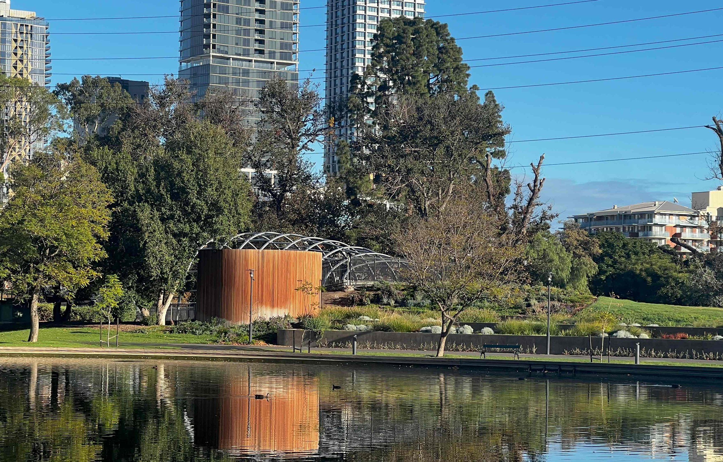Rymill Park works nearing completion — Adelaide Park Lands Association