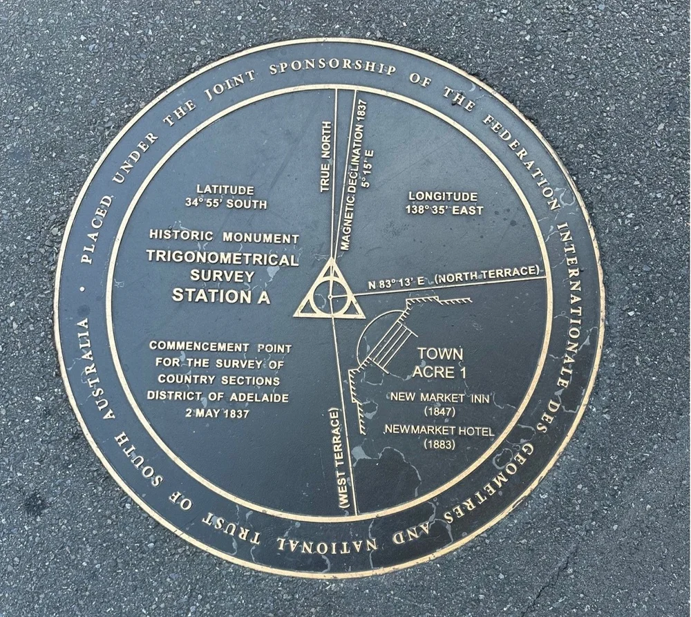 Historical monuments: Colonel William Light — Adelaide Park Lands ...