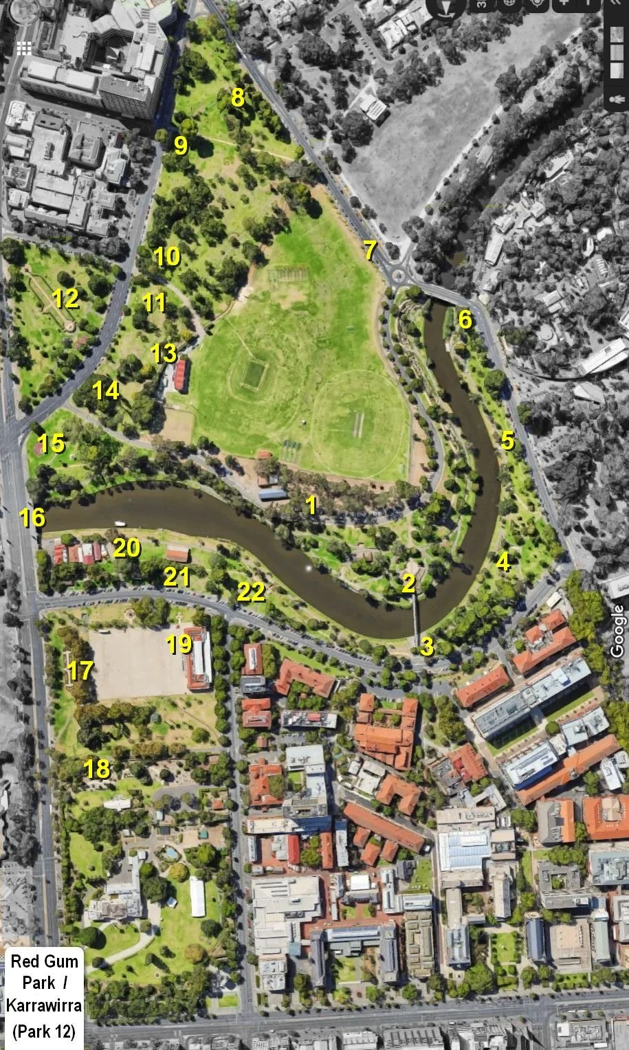 Park 12 tour — Adelaide Park Lands Association