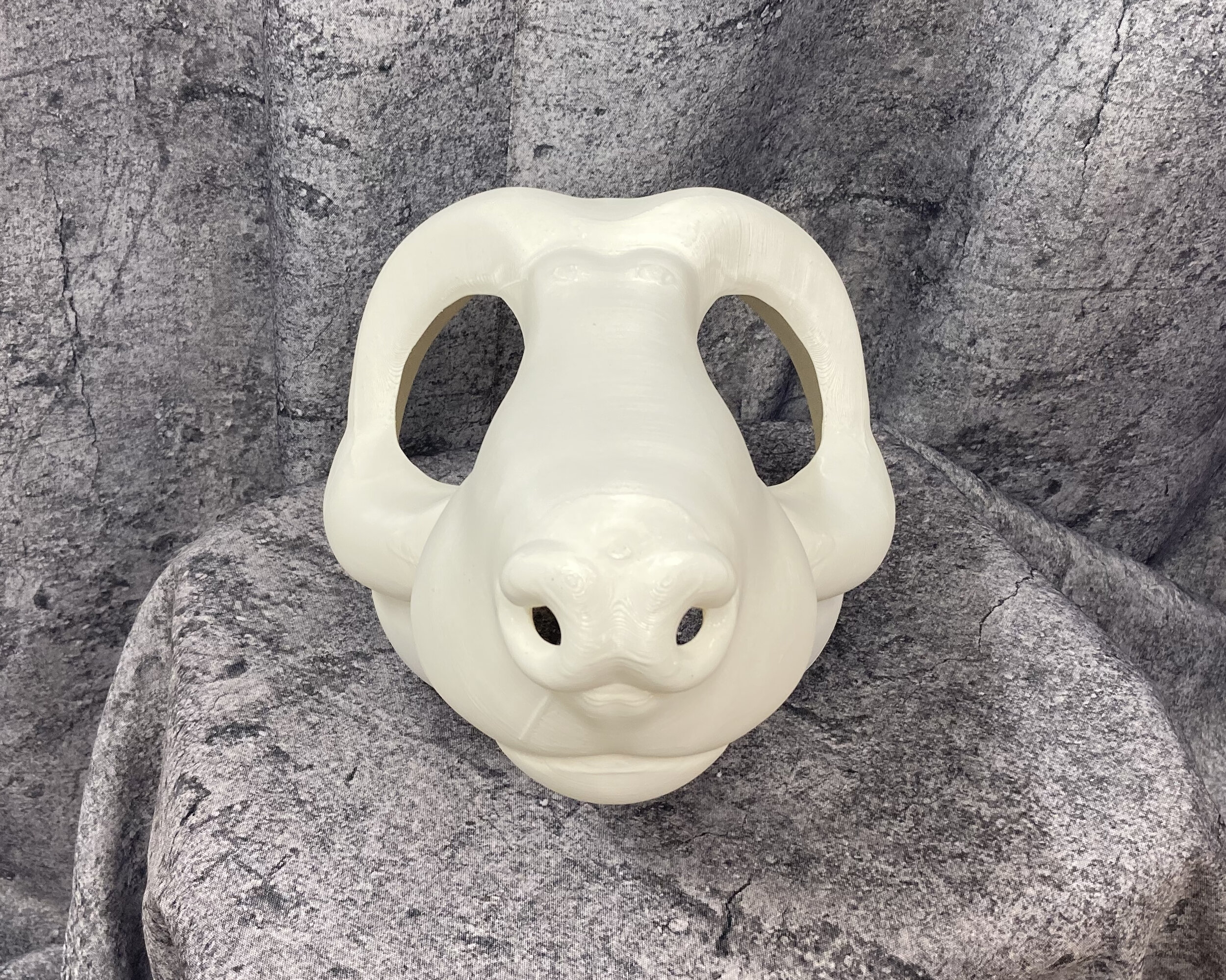 rat semi-toony head base (3D printed) — Nuke Creations