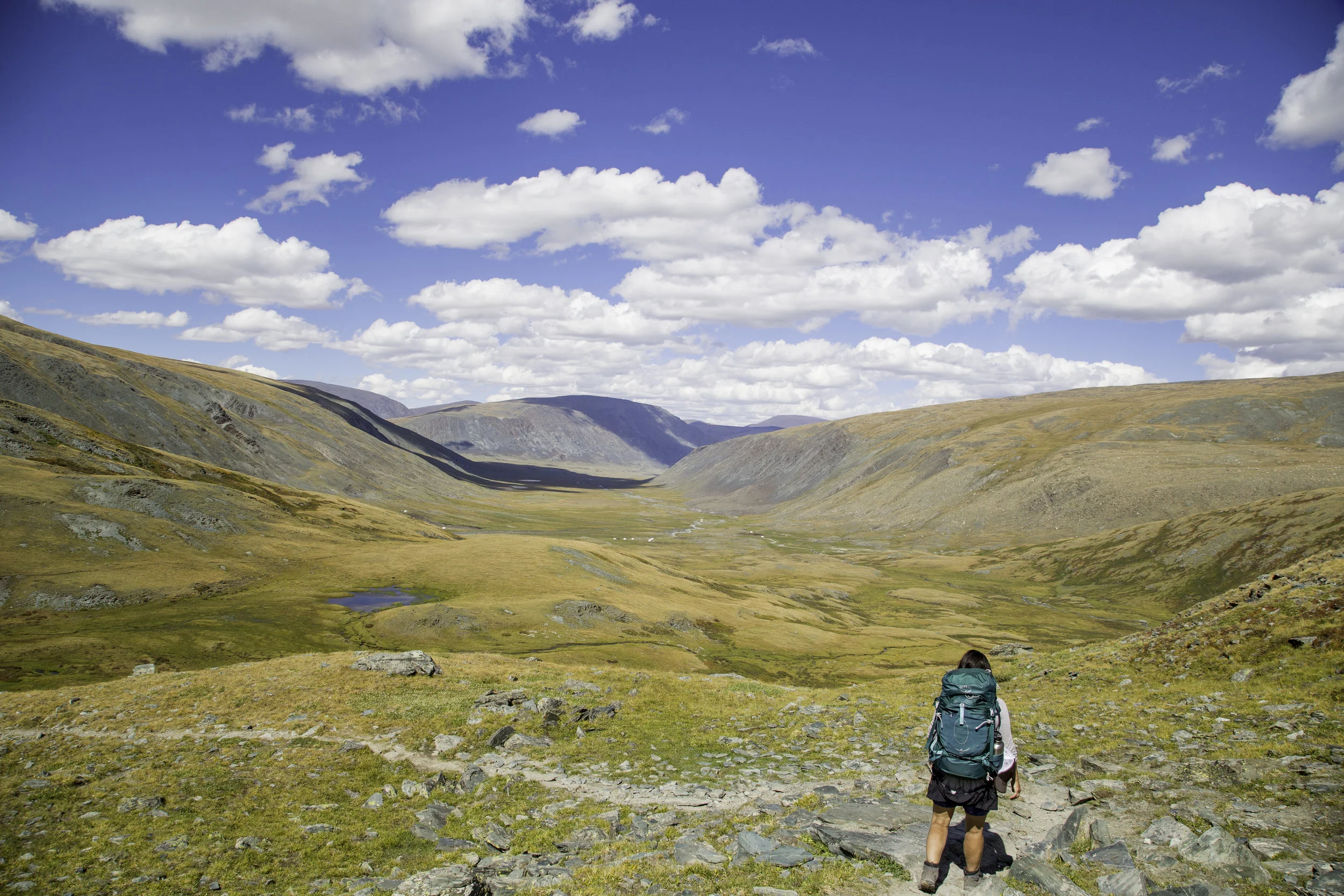 HIKING MONGOLIA - DAY 1 - 8 days through the Tavan Bogd National Park ...