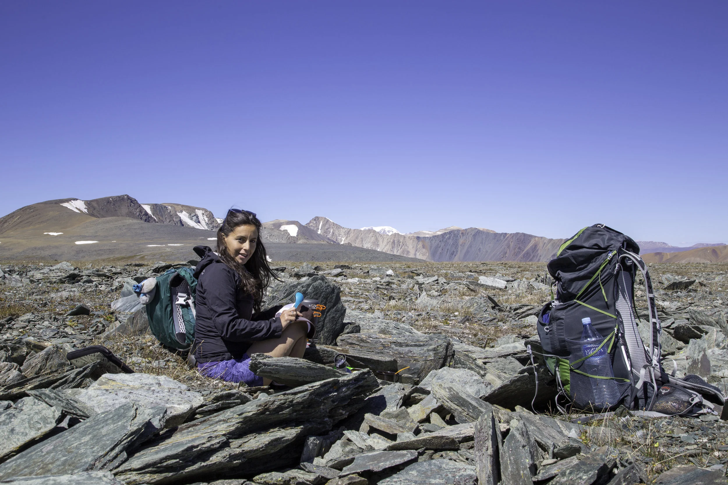 HIKING MONGOLIA - DAY 5 - 8 days through the Tavan Bogd National Park ...