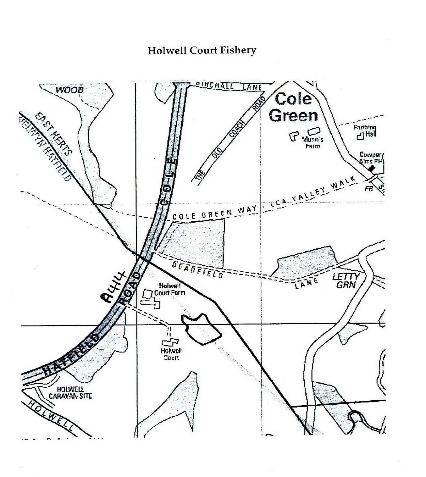 Holwell Court Lake — Welwyn Garden City Angling Club