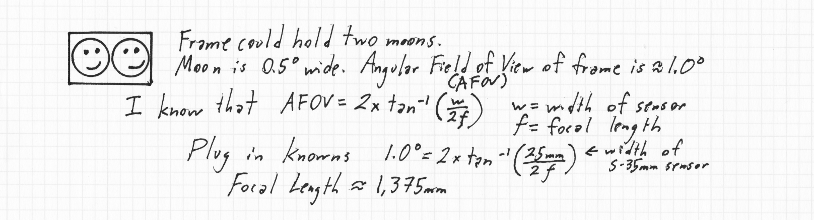 Where is the math in cinematography... — Gordon Arkenberg