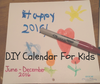 Hand Made Calendar for Kids — Joy in the Ordinary