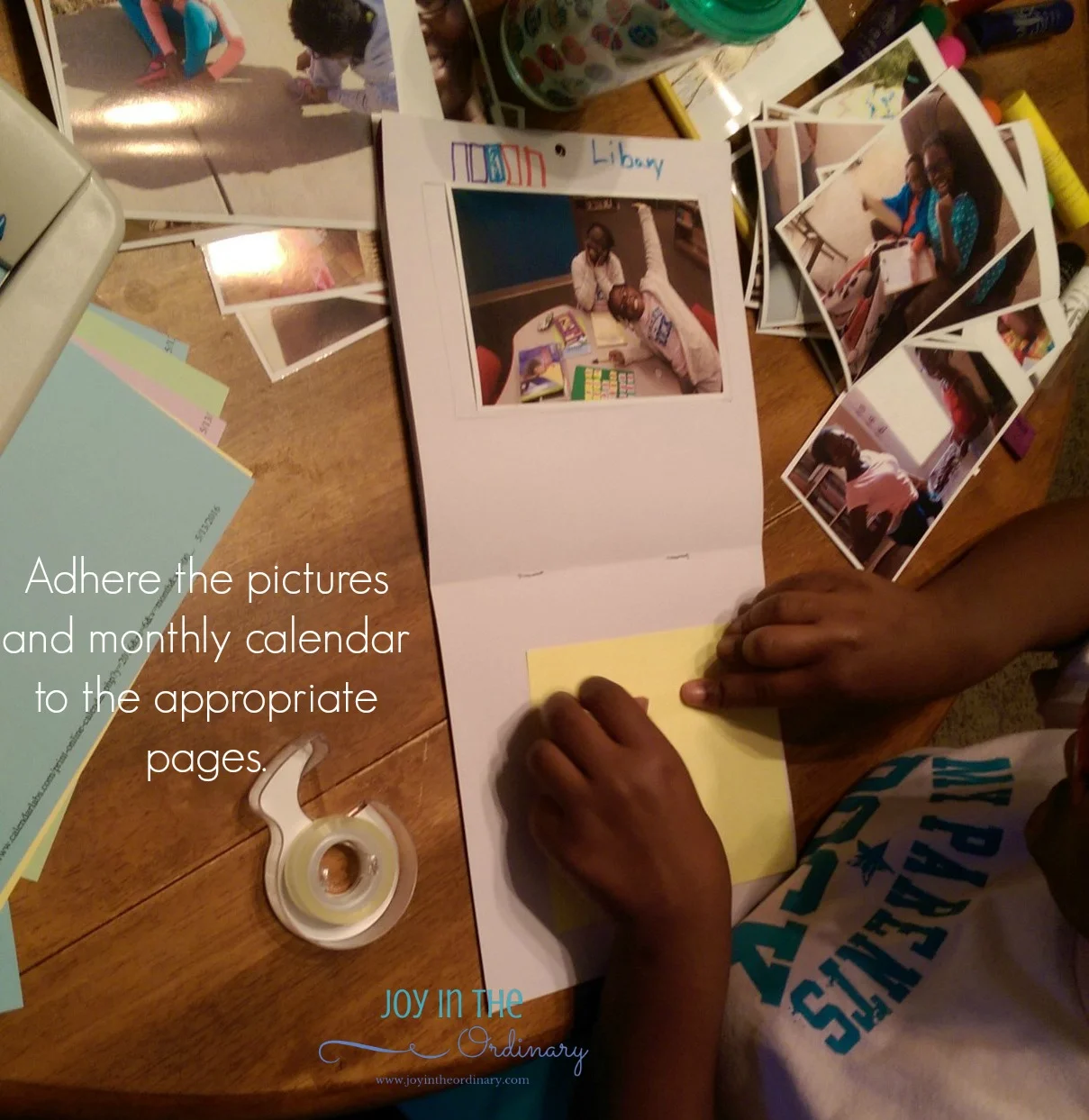 Hand Made Calendar for Kids — Joy in the Ordinary