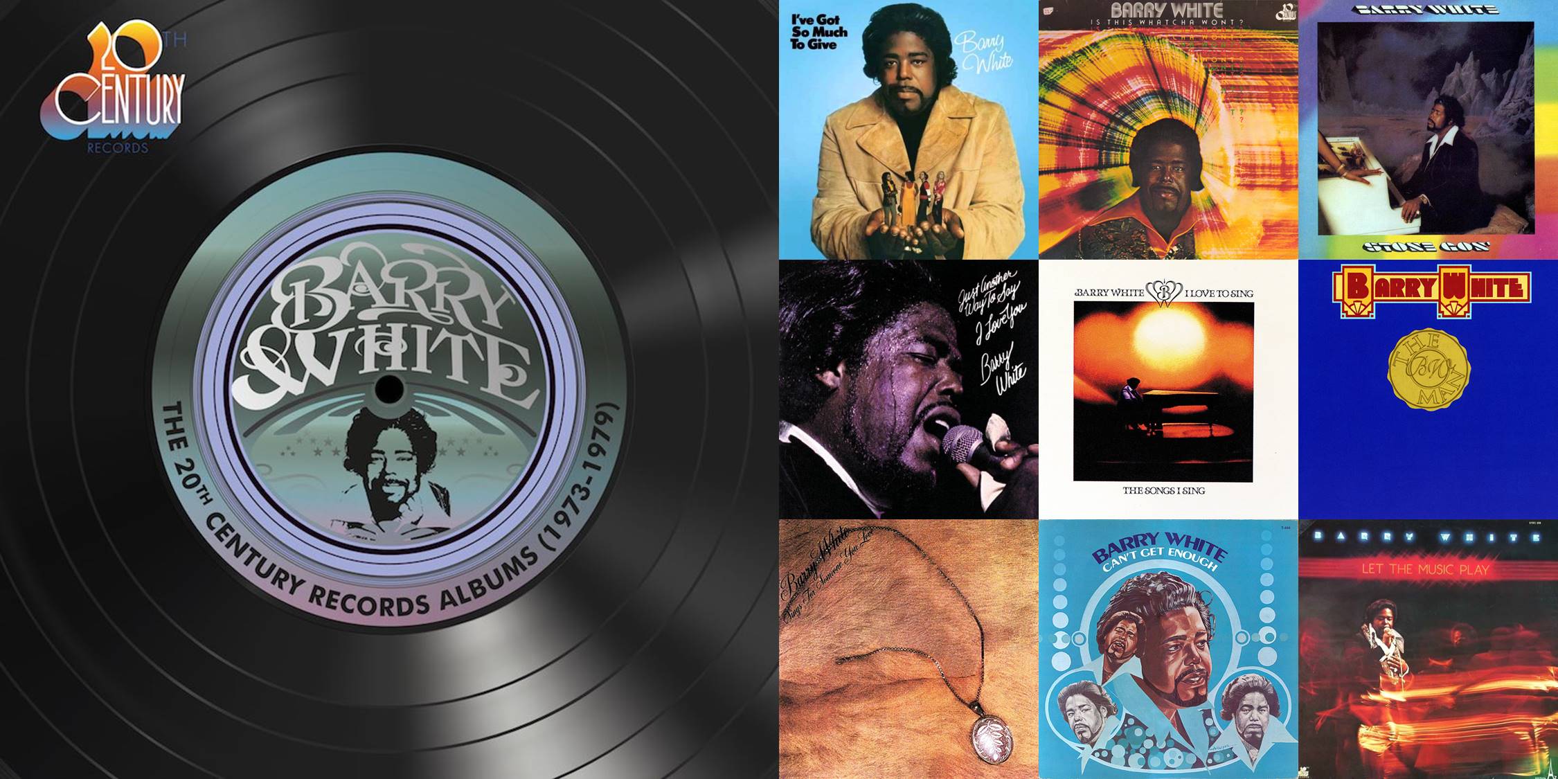 WELCOME BACK WAX: Barry White’s Classic 1970s Albums Set to Return on ...