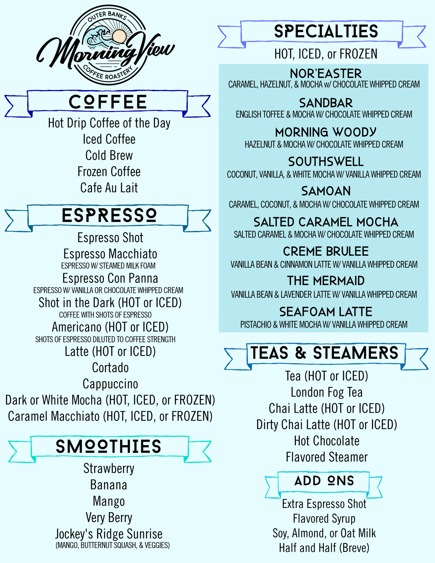 QR — Morning View Coffee House & Roastery