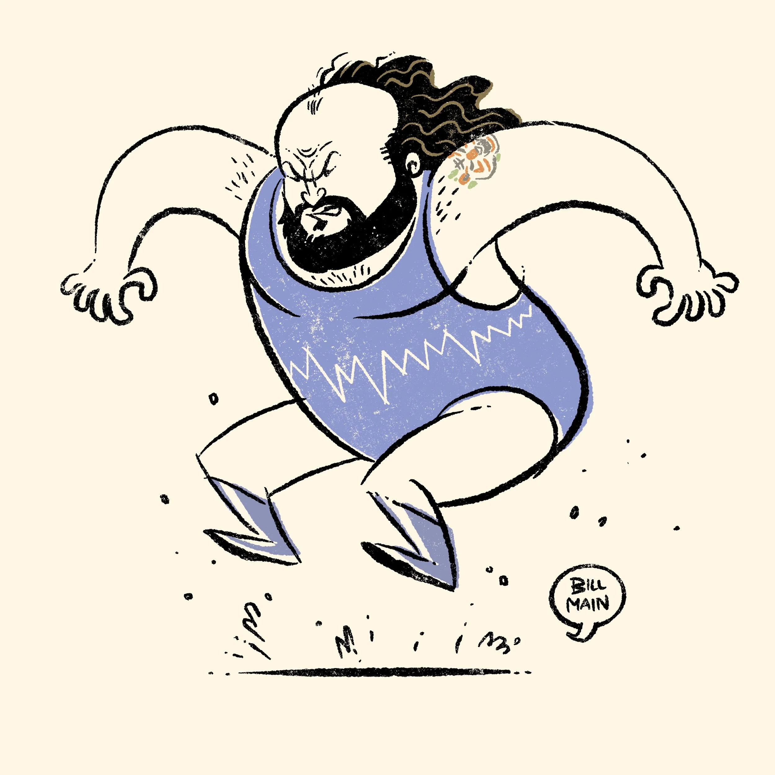 Bill Main Illustration and Design