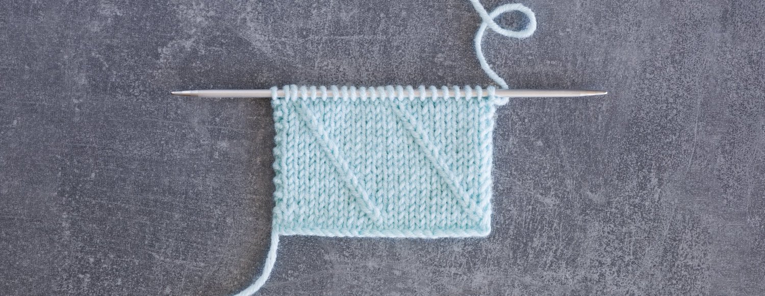 How to knit: Left Twist Stitch — ValKnitting