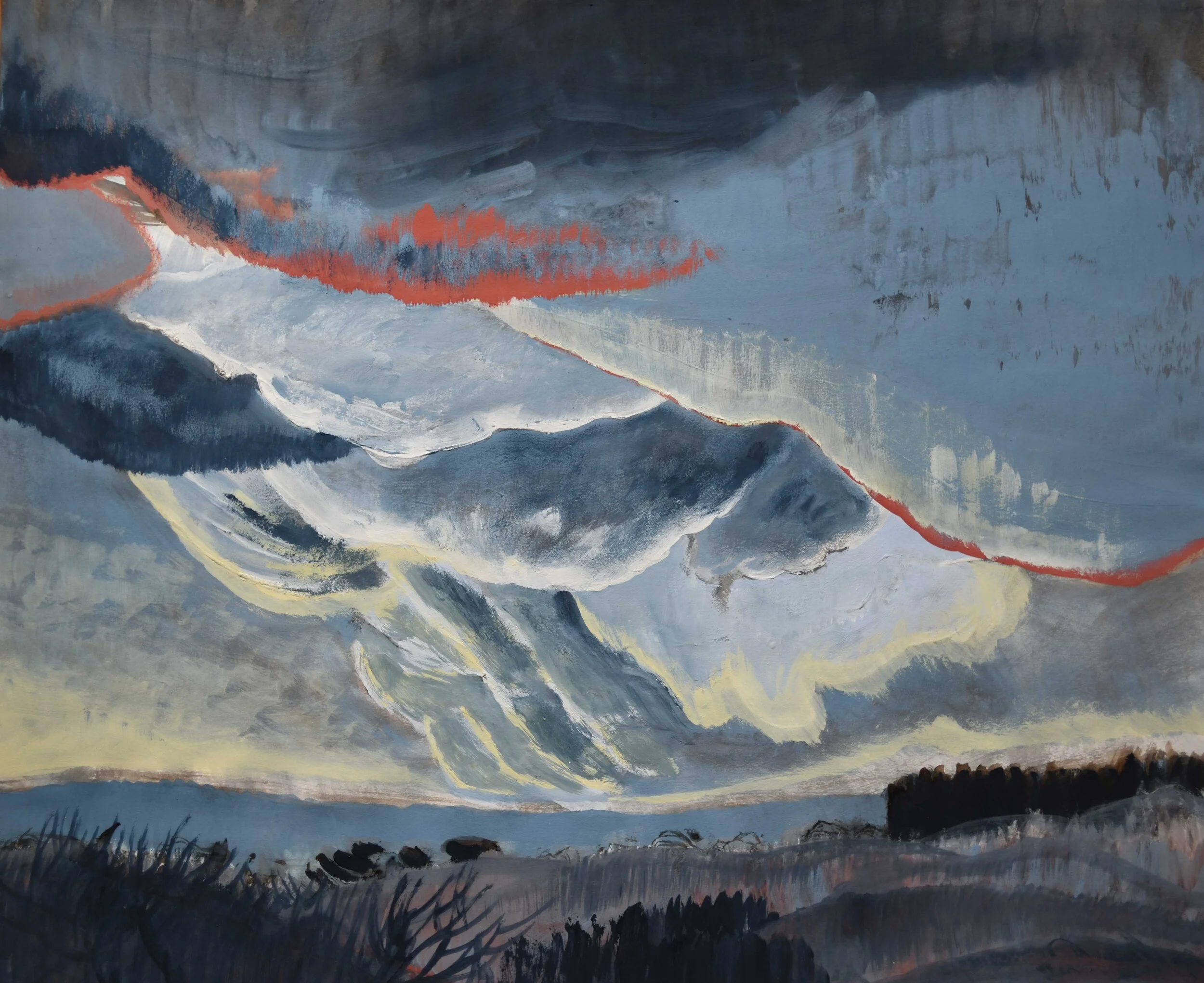 Paintings on Paper — agnes treherne