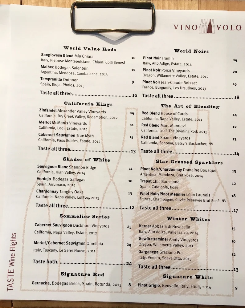 Vino Volo airport wine bars make travel better — Wine:30 Flight
