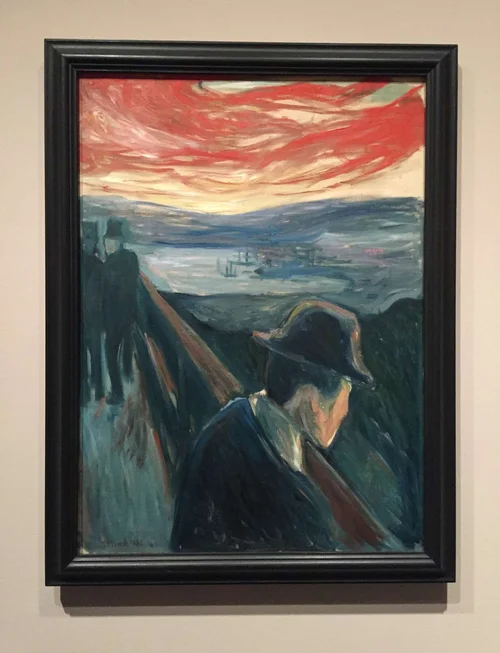 Giselle Ayupova — Edvard Munch "Between the Clock and the Bed ...