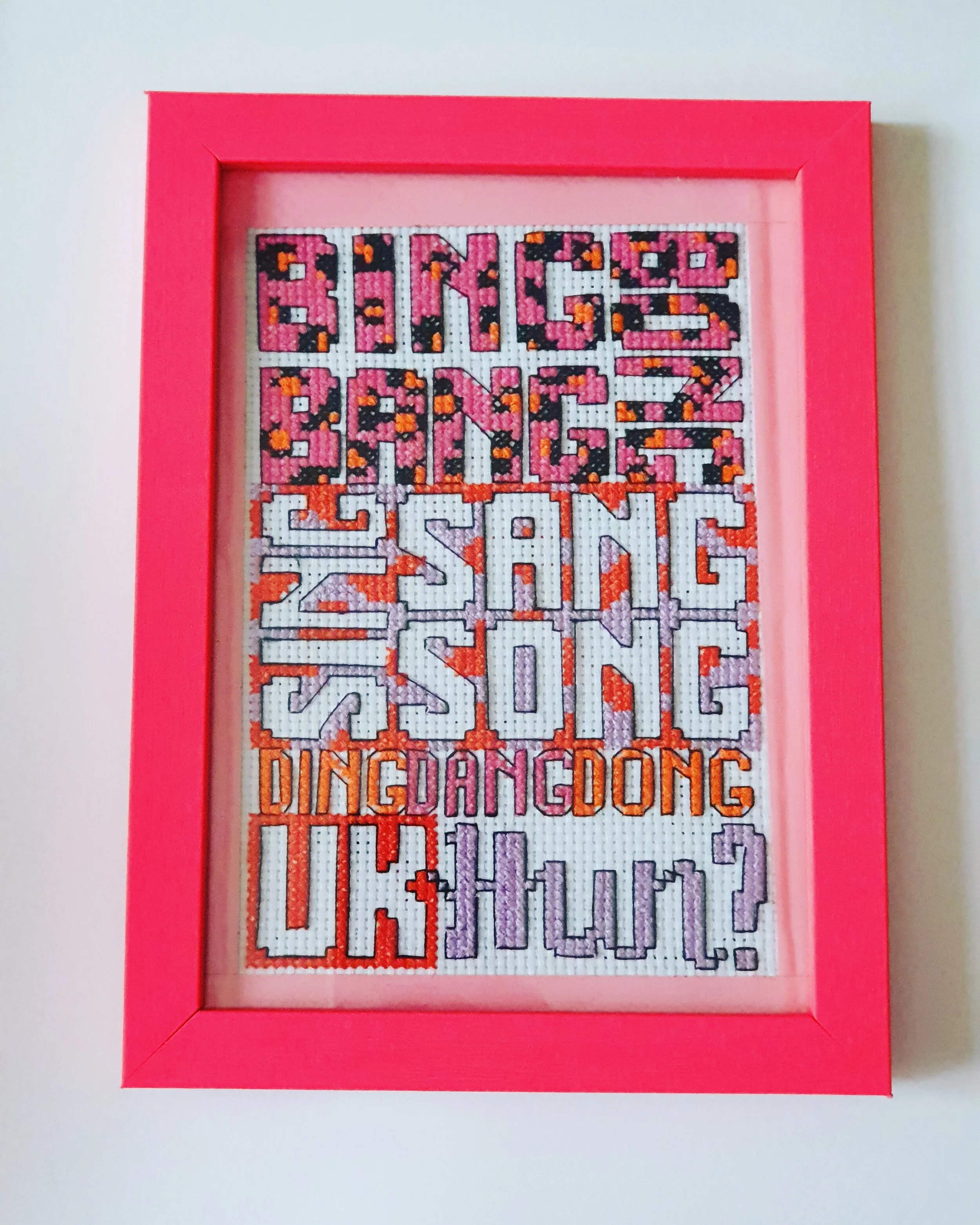 UK Drag Race Cross Stitch Kit - Season 2 - Tayce - Bimini - Ellie ...