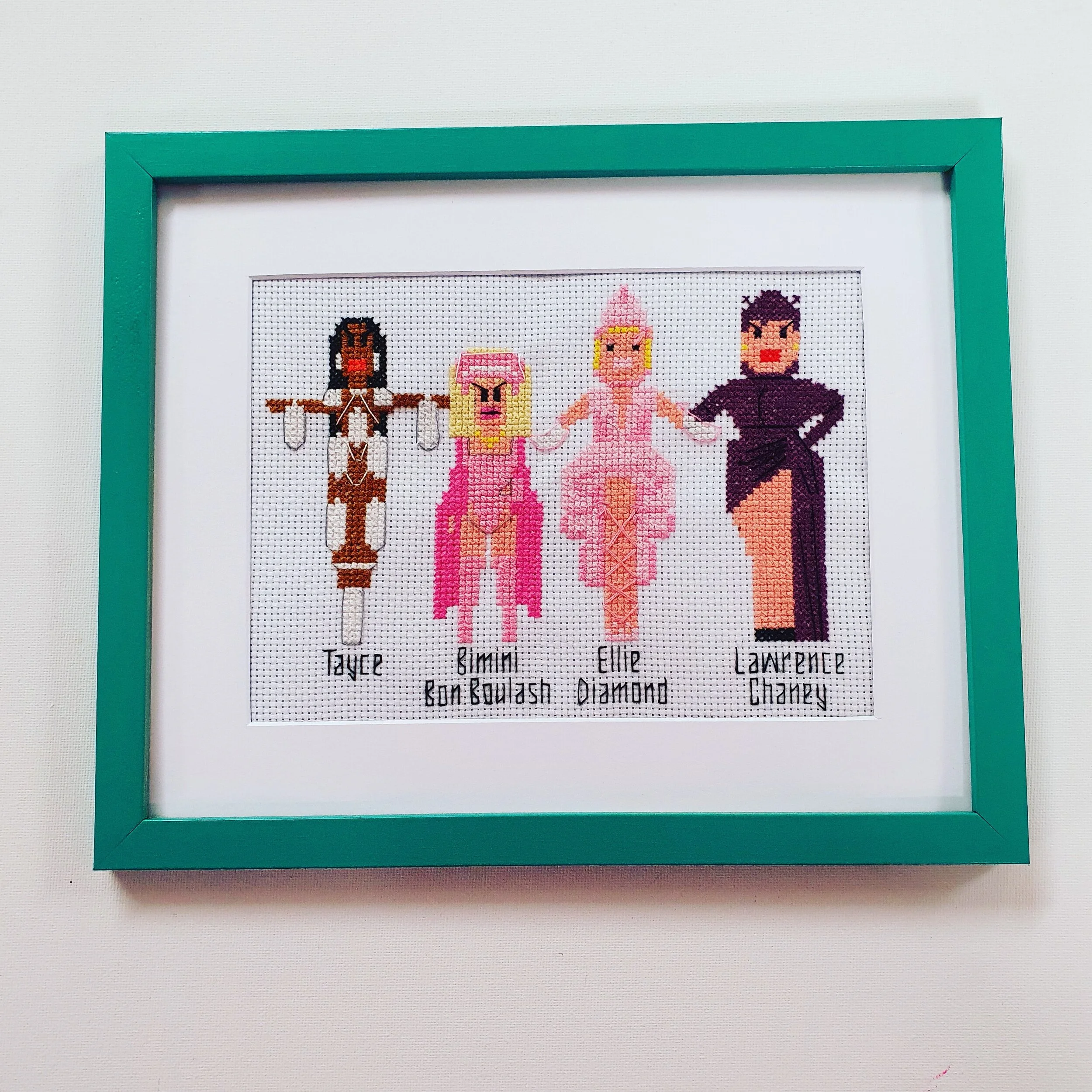 UK Drag Race Cross Stitch Kit - Season 2 - Tayce - Bimini - Ellie ...