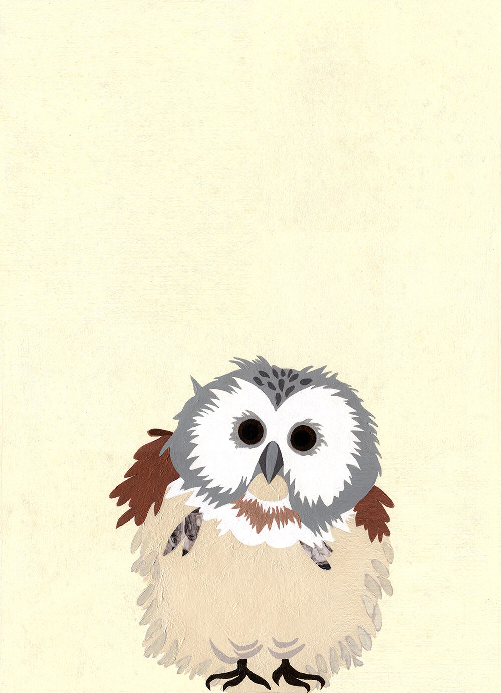 Cute Owl Print