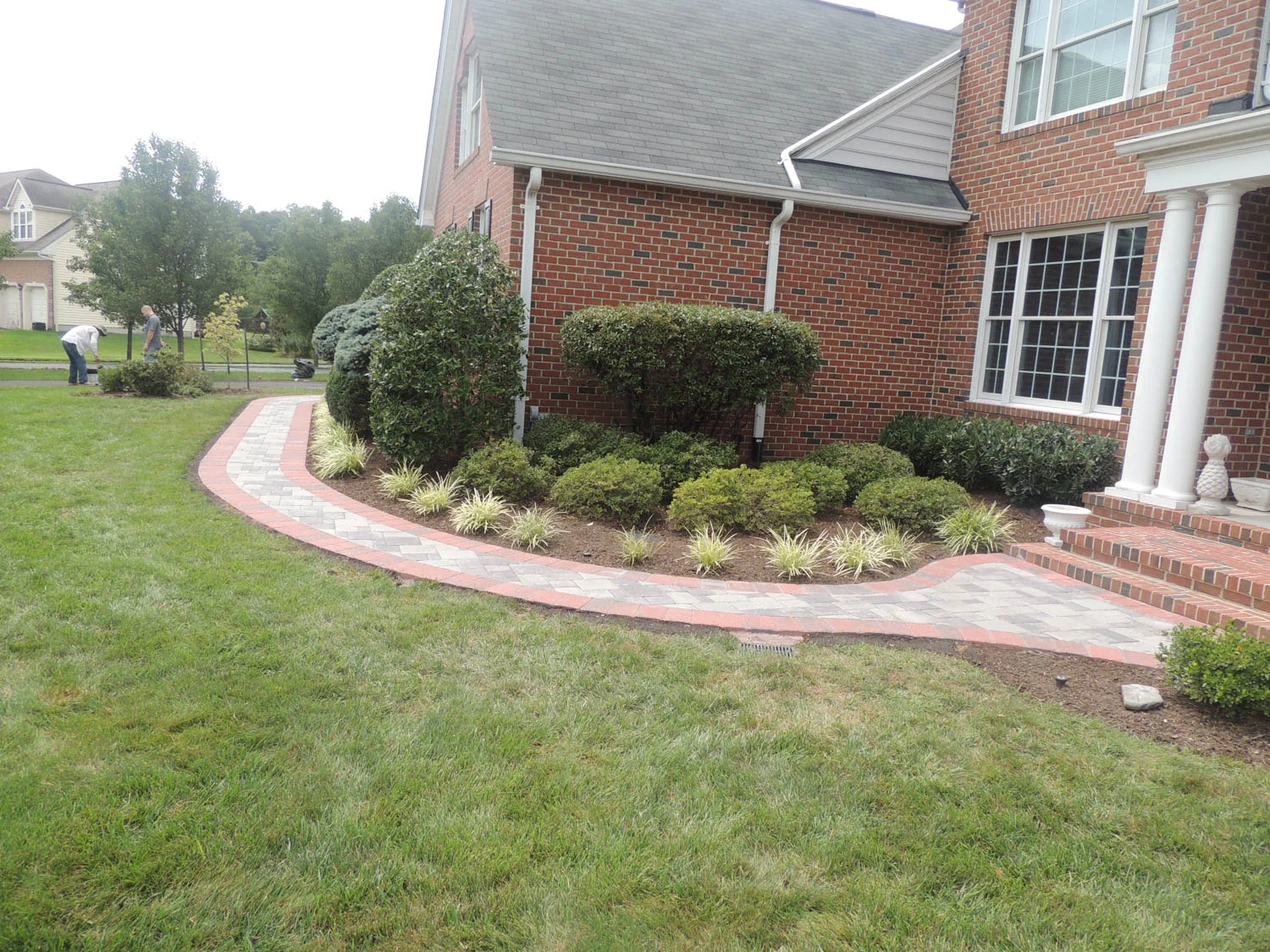 Completed Paver Patio Pictures | 🦀 Maryland Decking | Decks, Patios ...