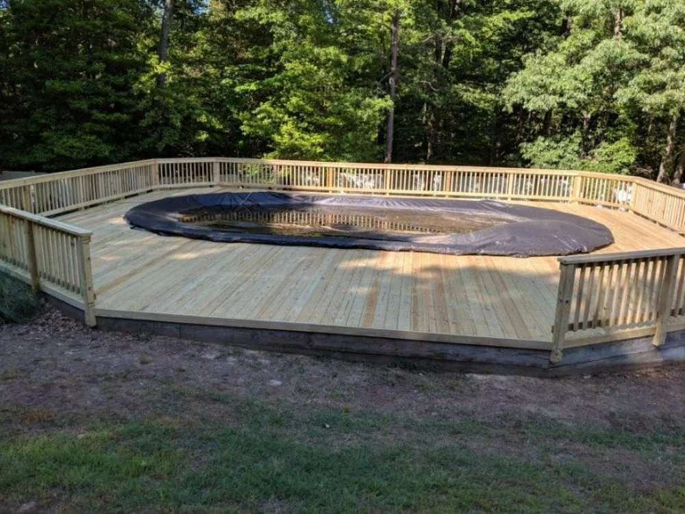 🦀 Pool Deck Pictures - Maryland Decking - Decks, Patios, and Fencing