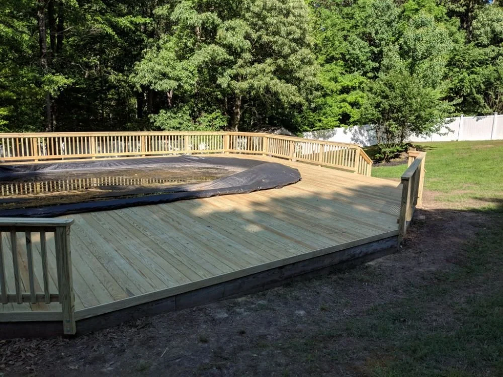 🦀 Pool Deck Pictures - Maryland Decking - Decks, Patios, and Fencing