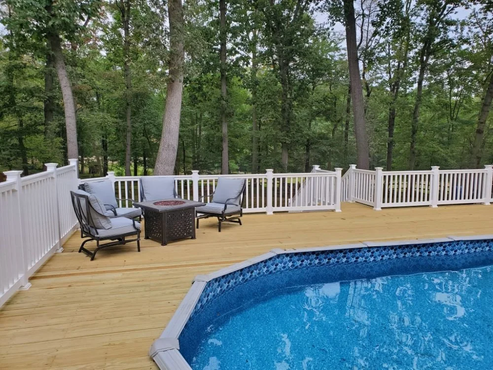 🦀 Pool Deck Pictures - Maryland Decking - Decks, Patios, and Fencing