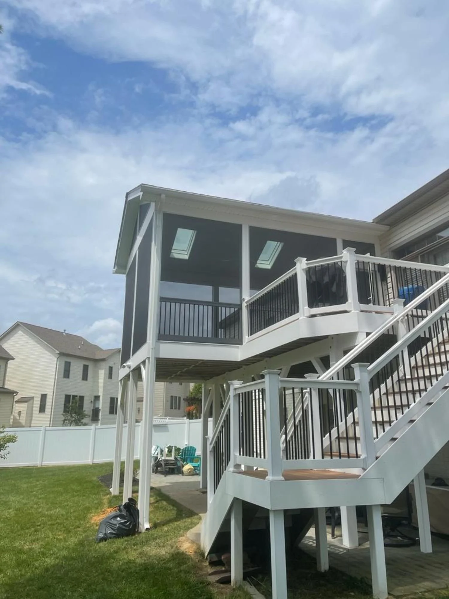 🦀 Covered and Enclosed Decks - Maryland Decking - Decks, Patios, and ...