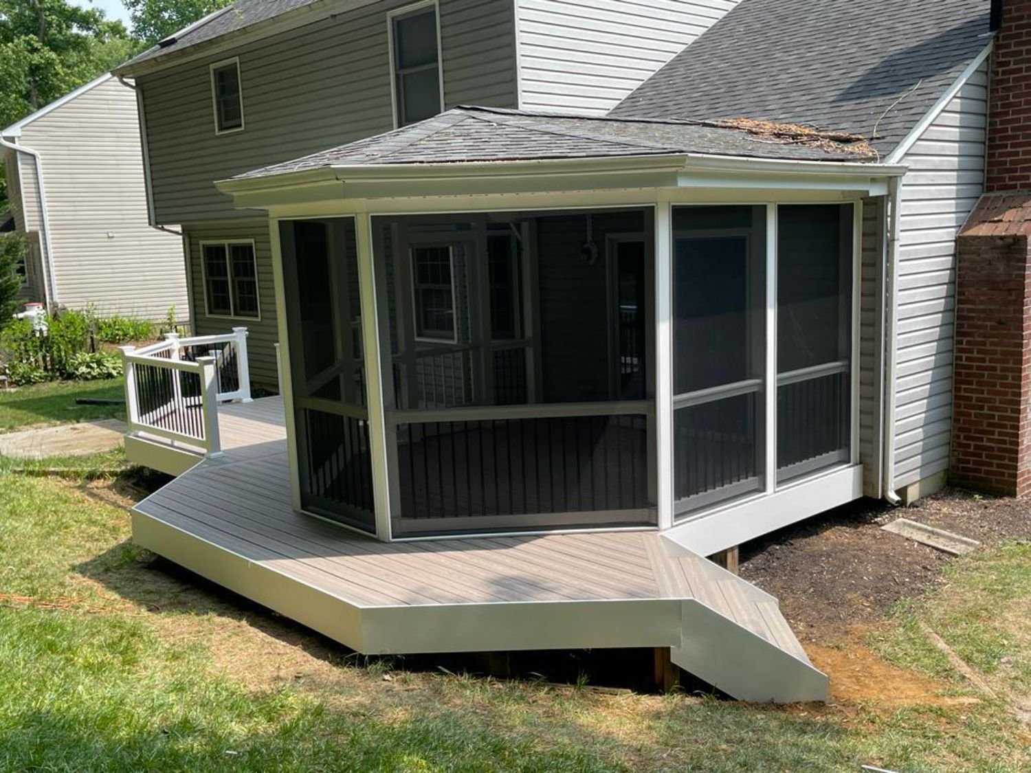 🦀 Covered and Enclosed Decks - Maryland Decking - Decks, Patios, and ...