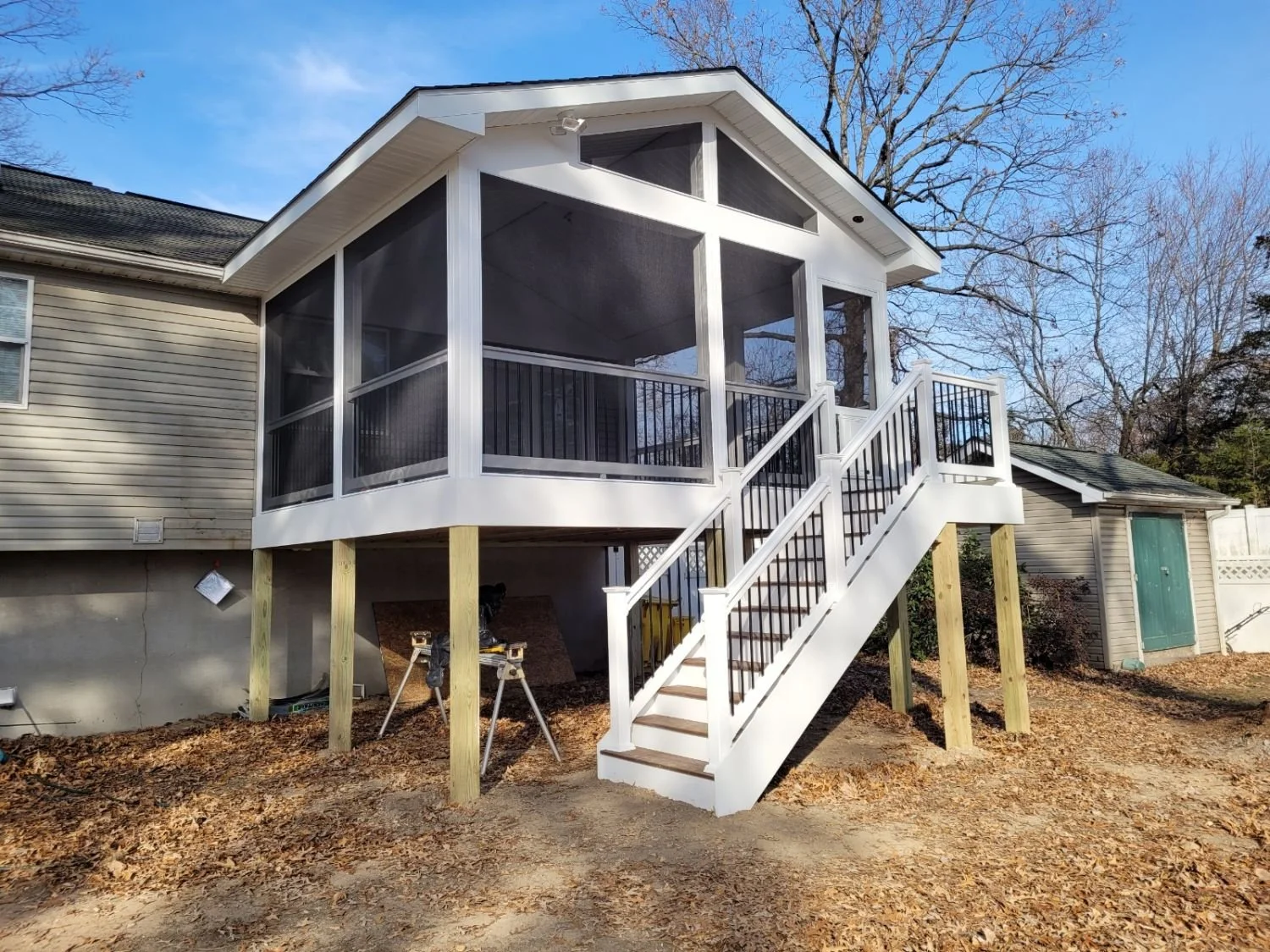 🦀 Covered and Enclosed Decks - Maryland Decking - Decks, Patios, and ...