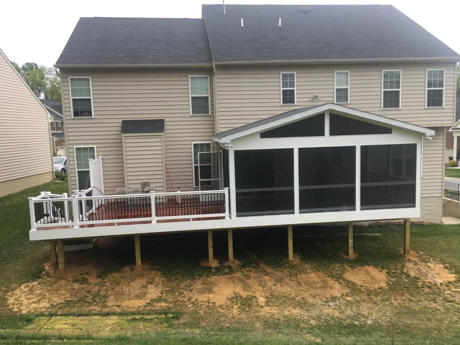 🦀 Covered and Enclosed Decks - Maryland Decking - Decks, Patios, and ...