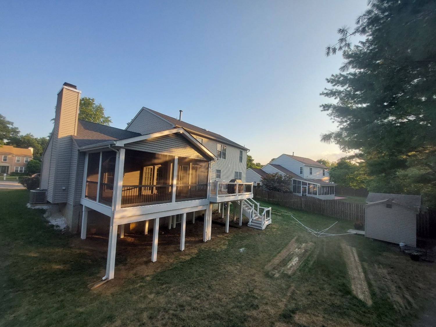 🦀 Covered and Enclosed Decks - Maryland Decking - Decks, Patios, and ...