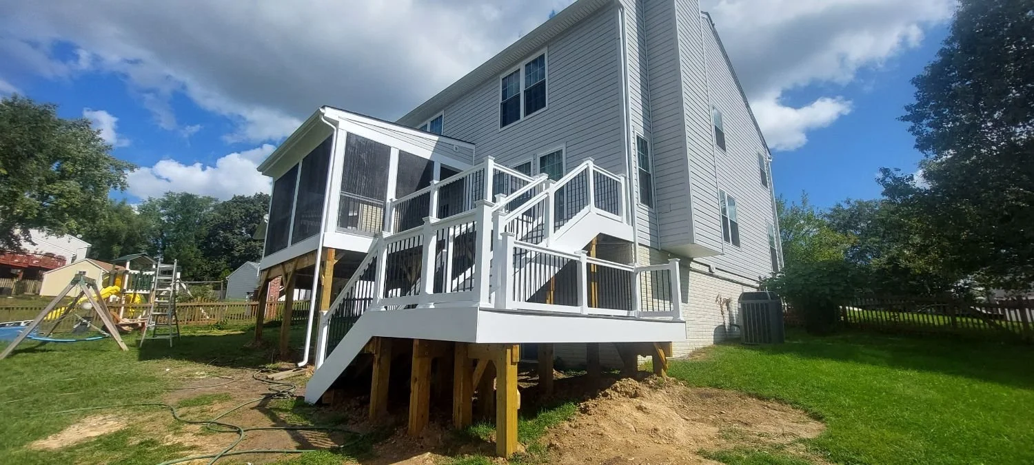 🦀 Covered and Enclosed Decks - Maryland Decking - Decks, Patios, and ...