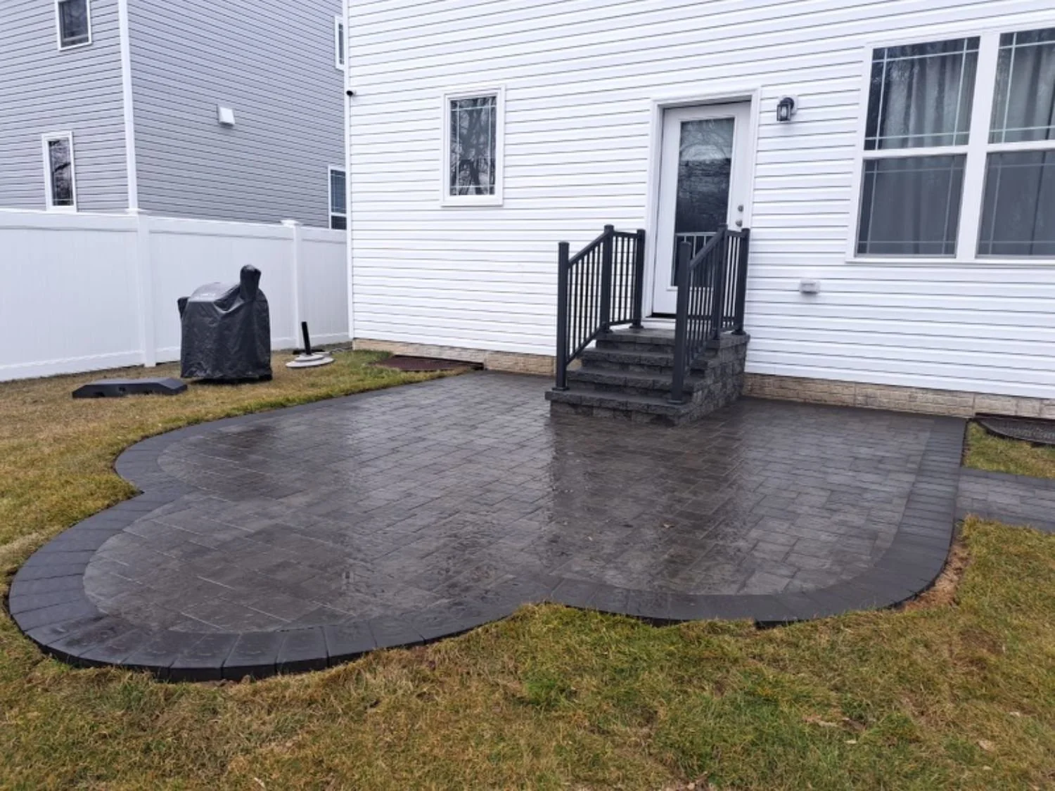 🦀 Completed Paver Patio Pictures - Maryland Decking - Decks, Patios ...