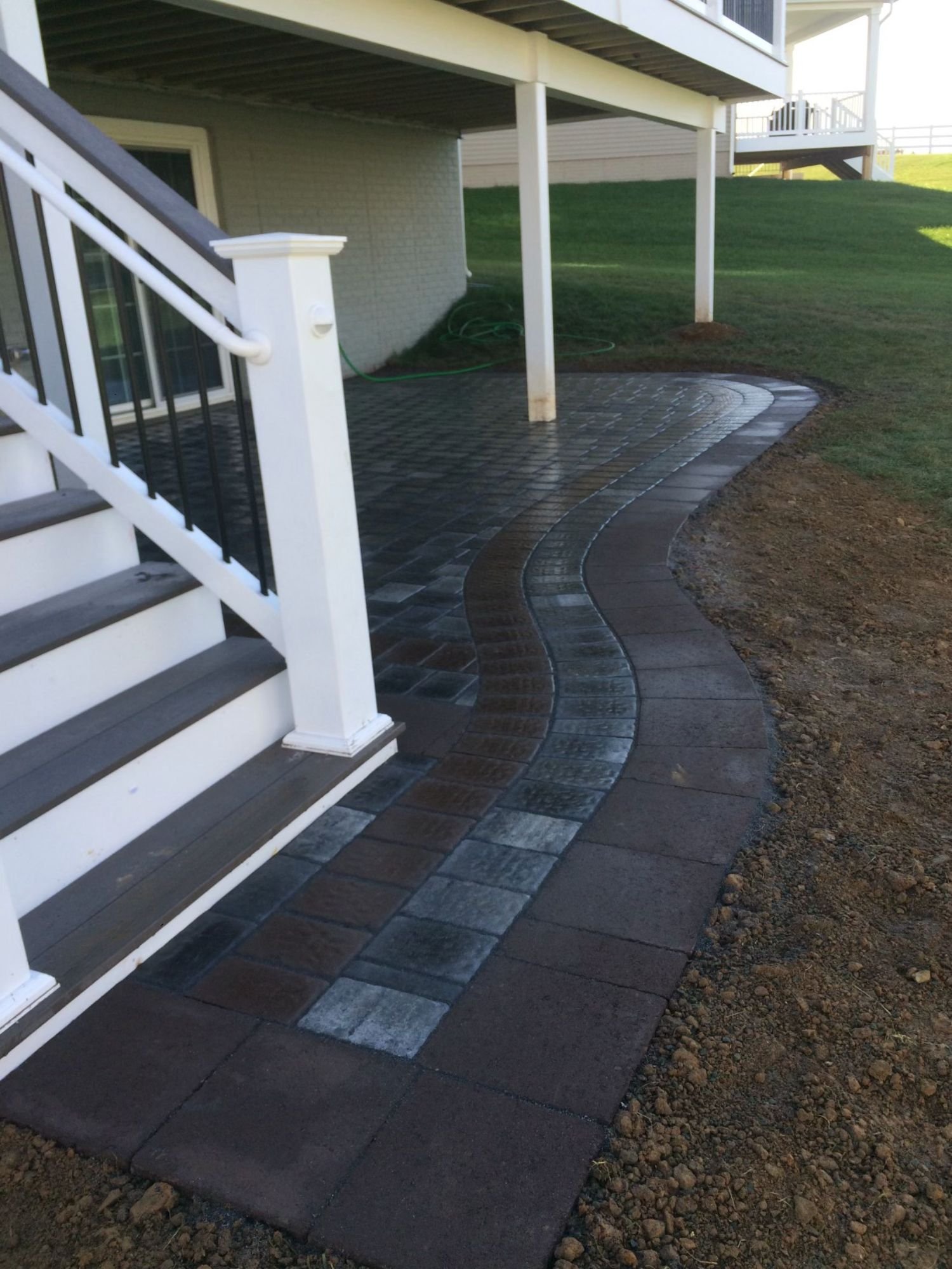 🦀 Completed Paver Patio Pictures - Maryland Decking - Decks, Patios ...