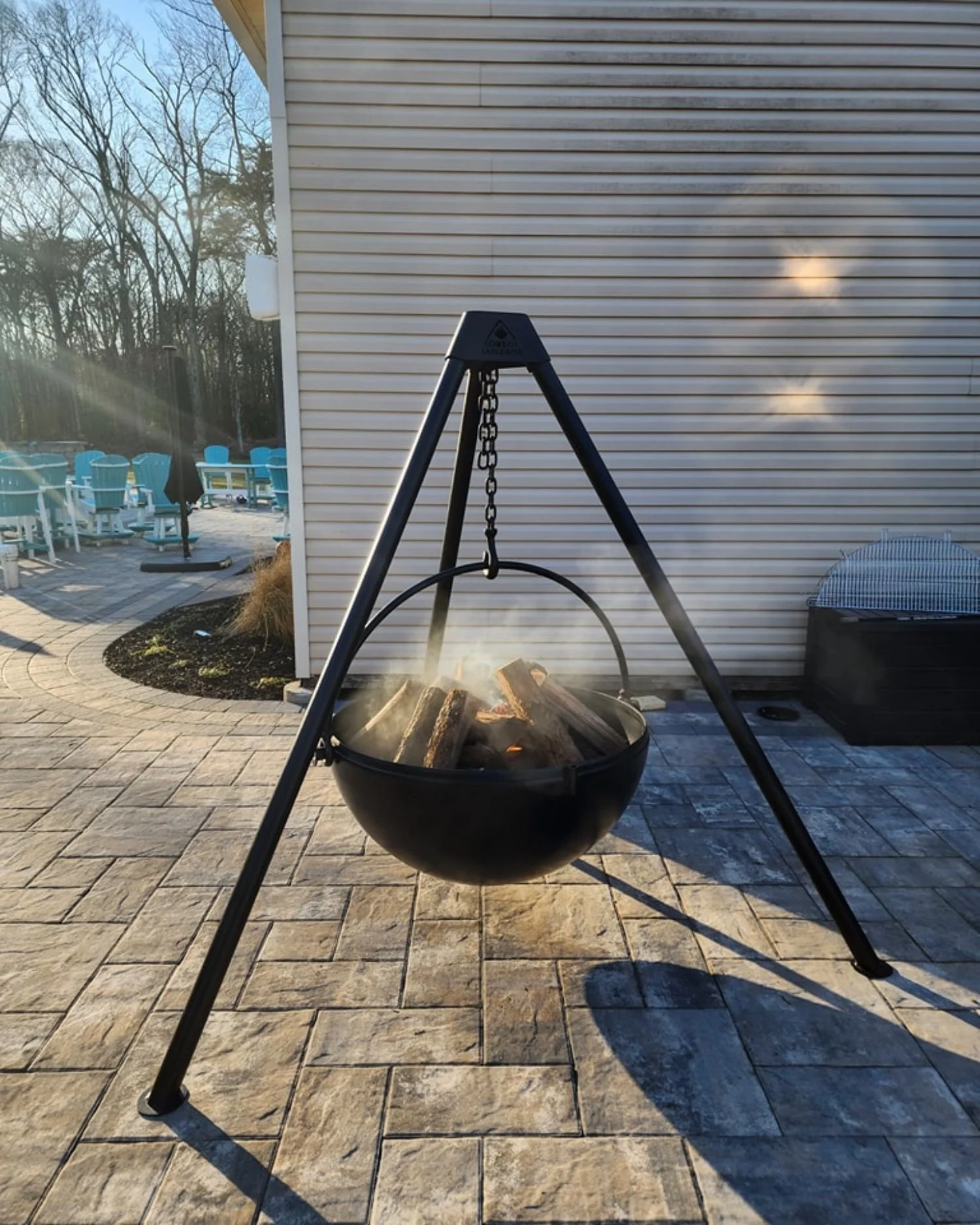 🦀 Fire Pit Pictures - Maryland Decking - Decks, Patios, and Fencing